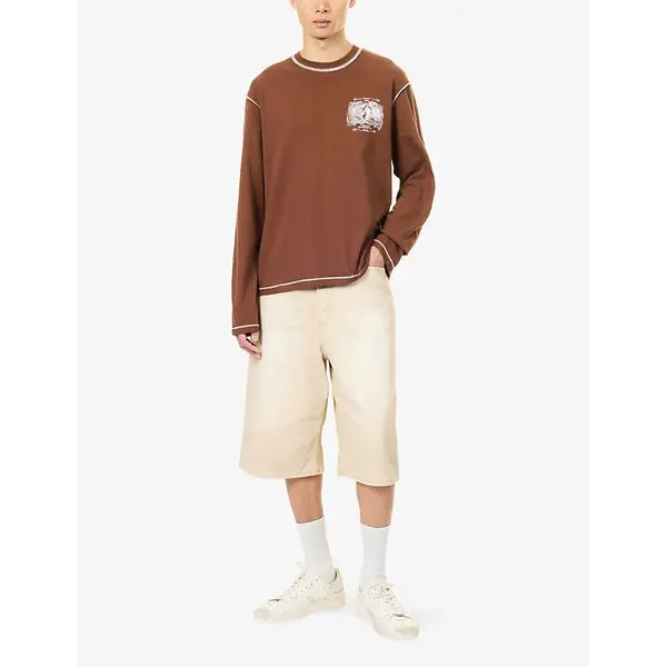 PALMES Mermaid Graphic-print Cotton T-shirt