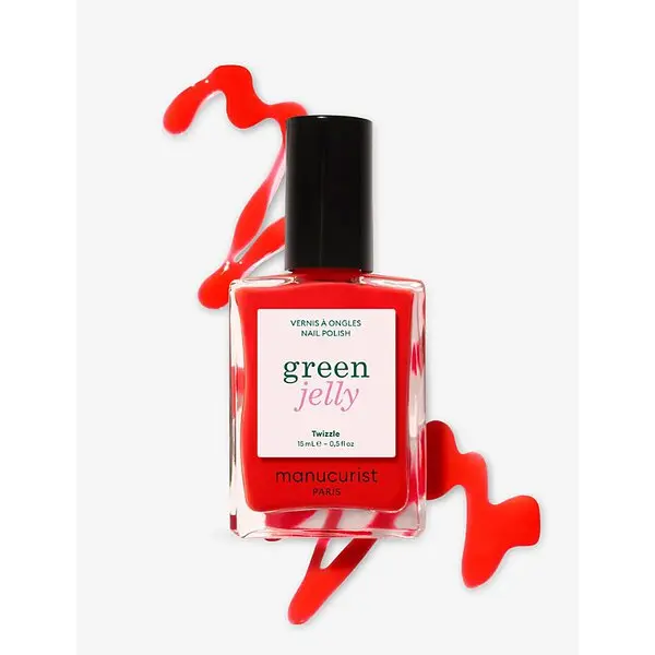 MANUCURIST Green Jelly Nail Polish 15ml - Twizzle