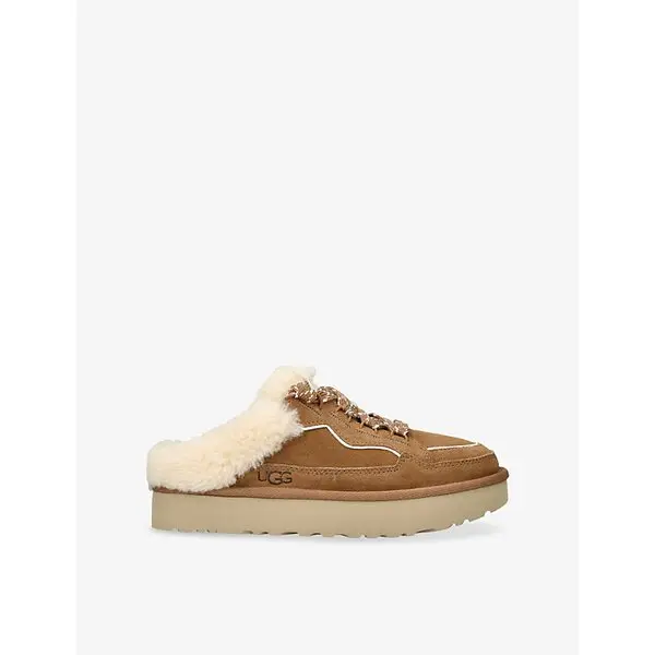 UGG Lowmel Suede Mule Trainers