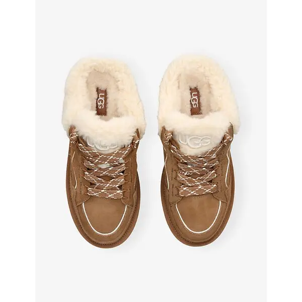 UGG Lowmel Suede Mule Trainers