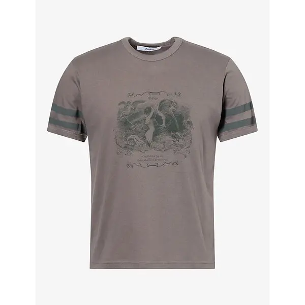 PALMES Mermaid Graphic-print Cotton T-shirt