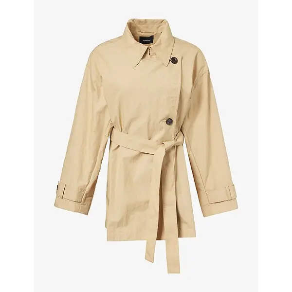 Theory The Relaxed Woven Trench Coat