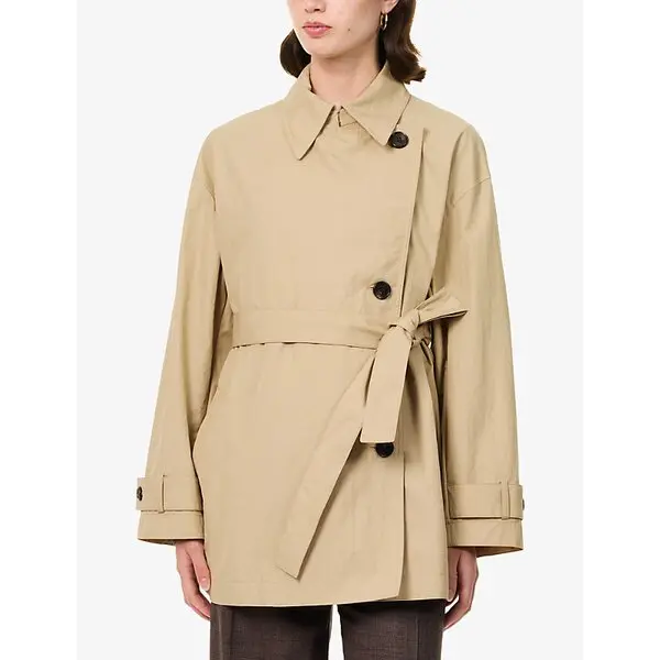 Theory The Relaxed Woven Trench Coat