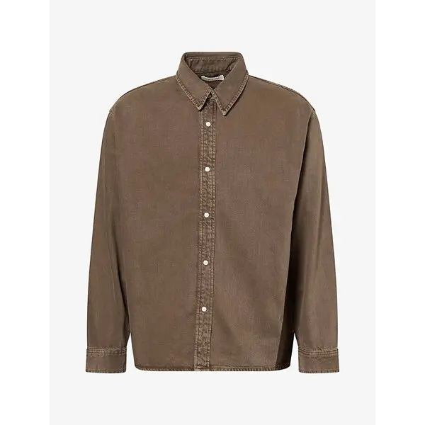 FRAME Relaxed-fit Denim Overshirt