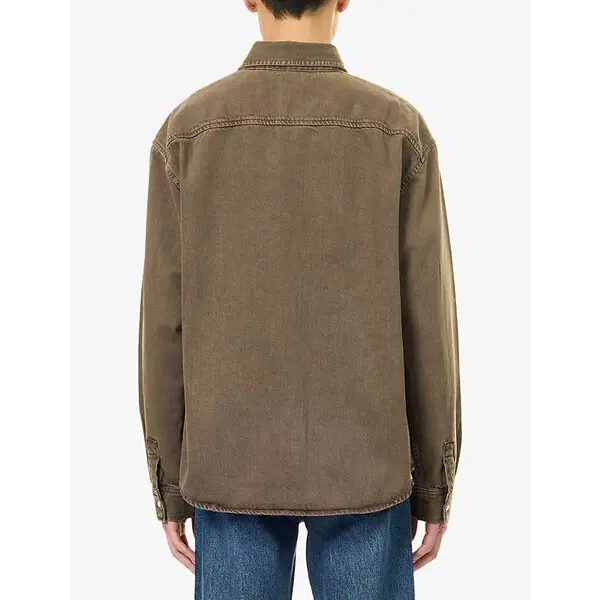 FRAME Relaxed-fit Denim Overshirt
