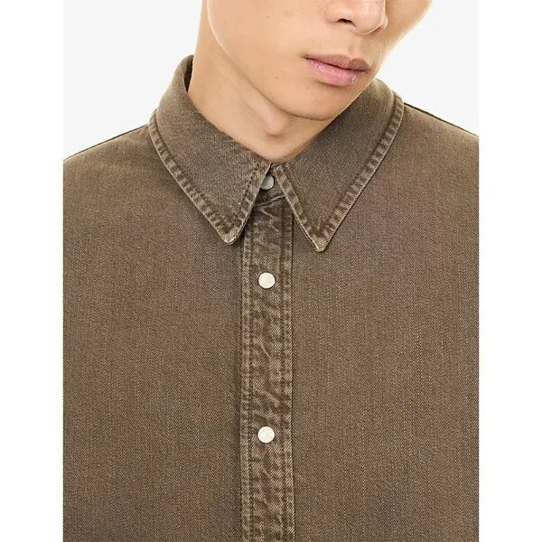 FRAME Relaxed-fit Denim Overshirt