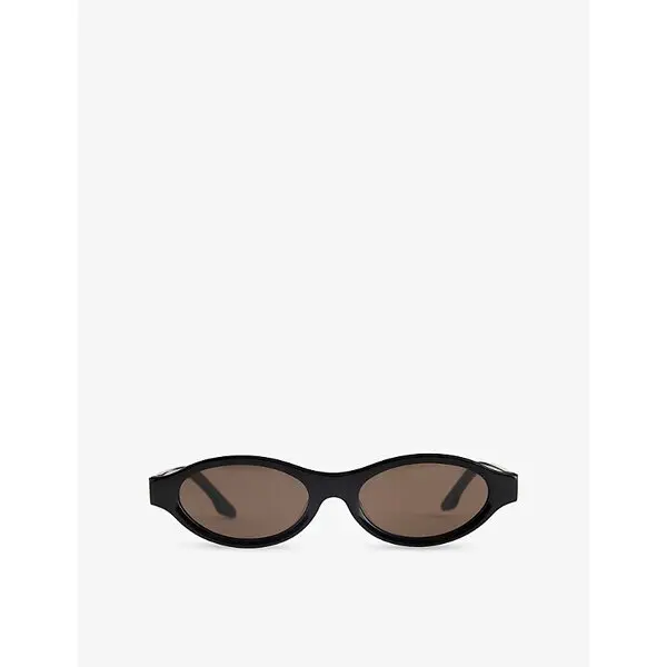 WEARI Sole Oval-frame Acetate Sunglasses