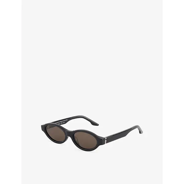 WEARI Sole Oval-frame Acetate Sunglasses