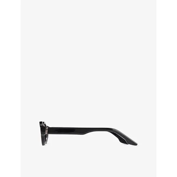 WEARI Sole Oval-frame Acetate Sunglasses
