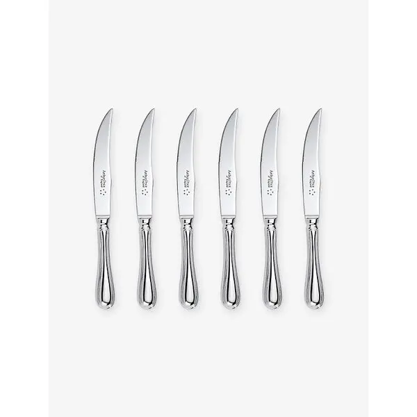 ARTHUR PRICE Britannia 6-piece Silver-plated Steak Knife Set