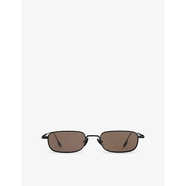 WEARI Vintage Rectangle-frame Titanium Sunglasses