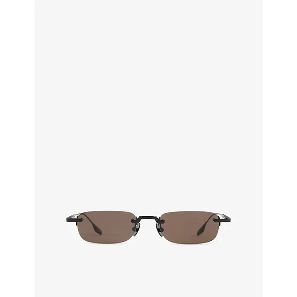 WEARI Rectangle-frame Titanium Sunglasses