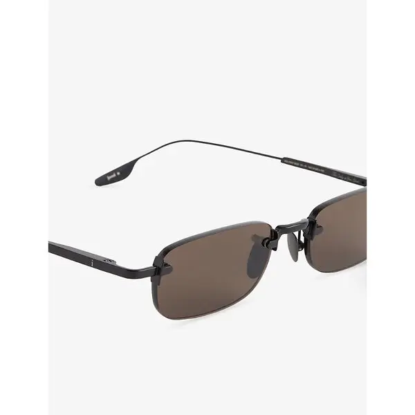 WEARI Rectangle-frame Titanium Sunglasses
