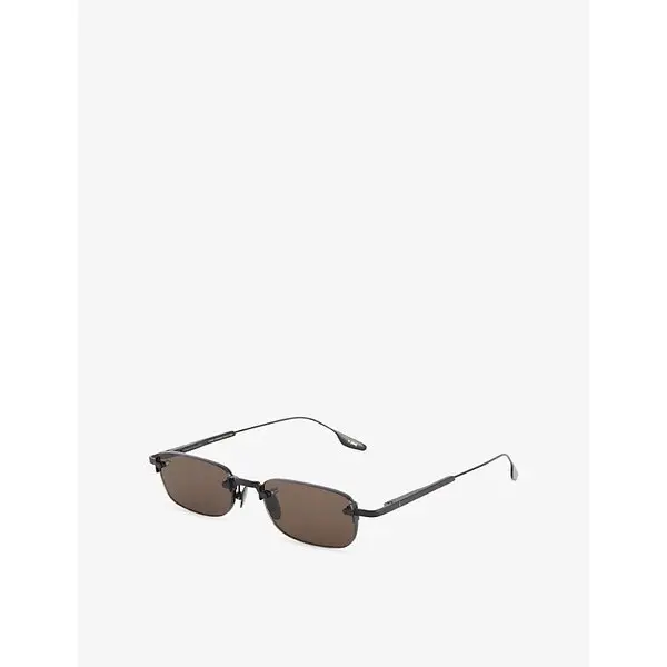 WEARI Rectangle-frame Titanium Sunglasses