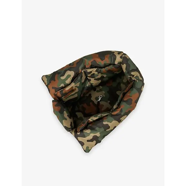 LITTLE BEAST Camouflage Puffer Dog Carrier