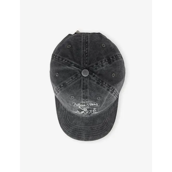 PALMES Western Logo-embroidered Cotton Cap