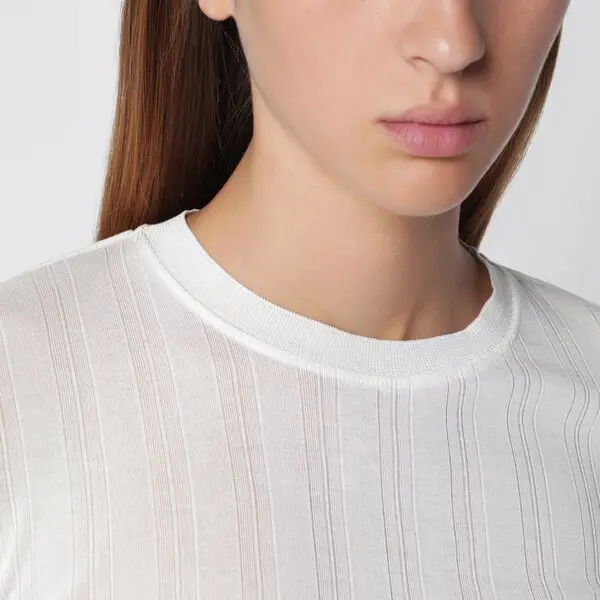 THE ROW Dantea Long-sleeve Cotton T-shirt