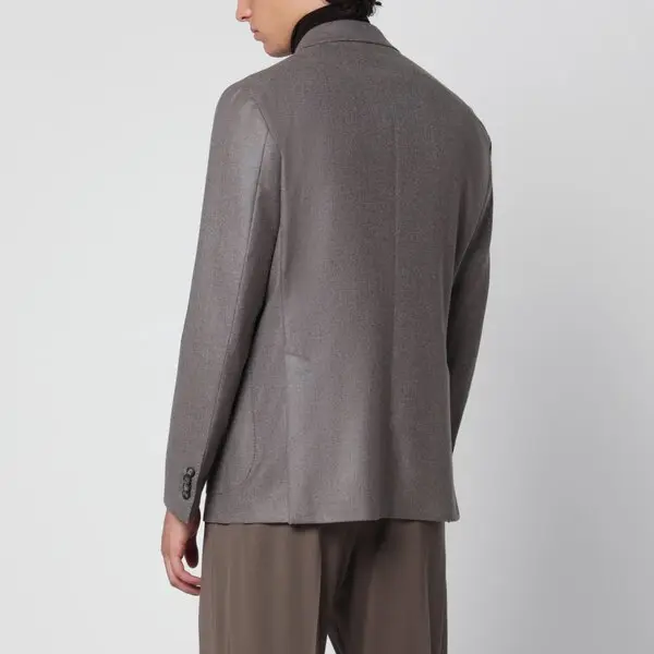 Tagliatore Double-breasted Jacket In Wool And Cashmere