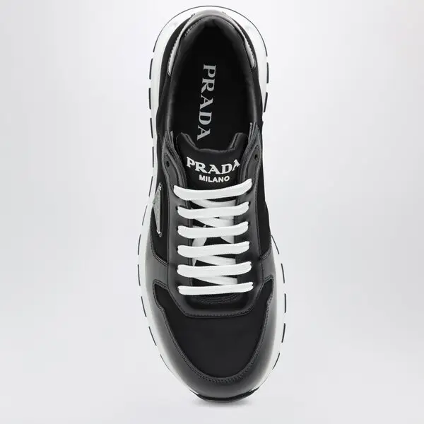 Prada Prax 01 Sneakers In Re-nylon And Brushed Leather