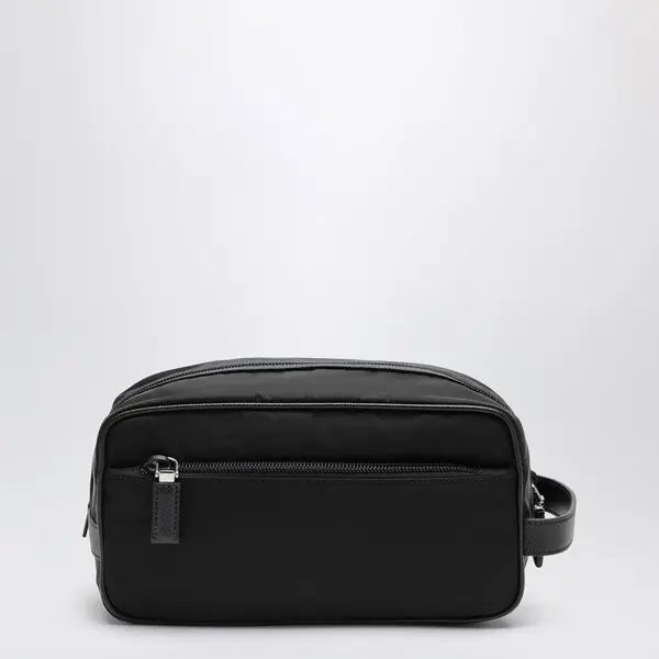 Prada Re-nylon And Leather Pouch