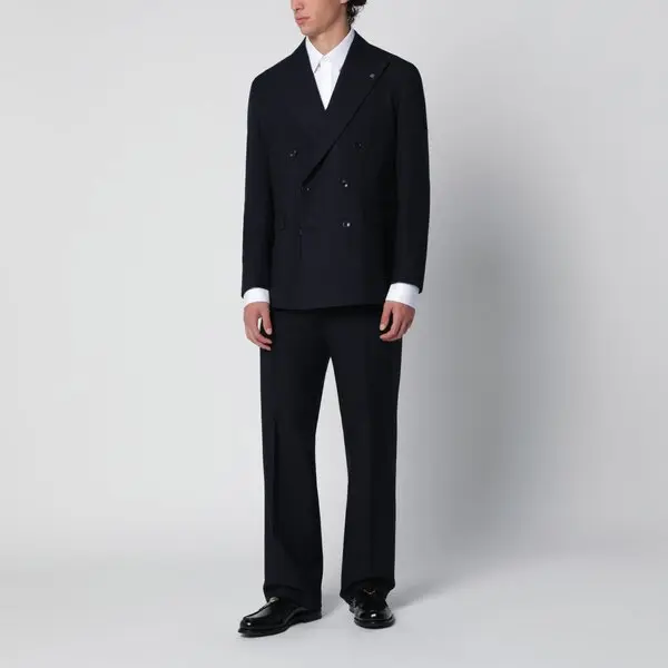 Tagliatore Double-breasted Suit In Wool