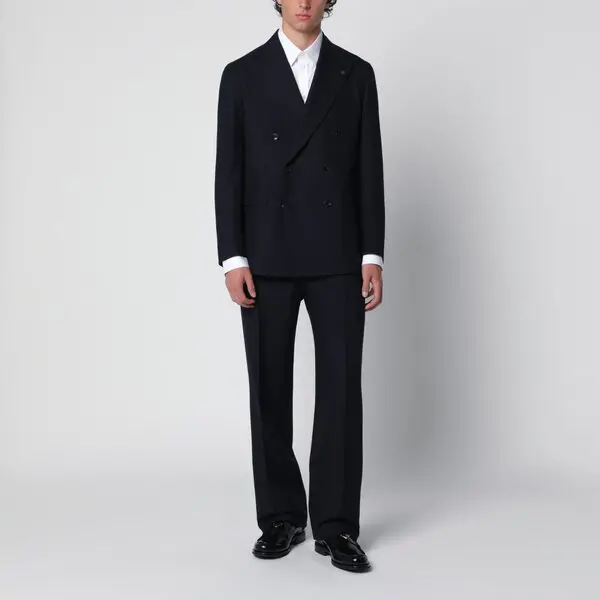 Tagliatore Double-breasted Suit In Wool