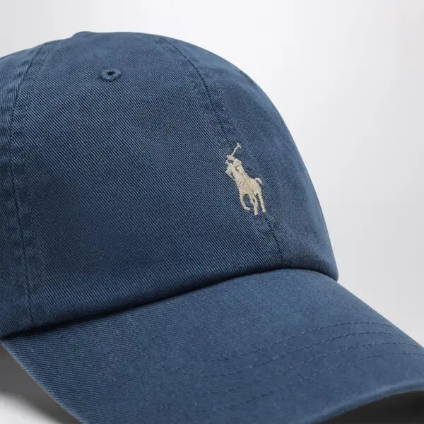 Polo Ralph Lauren Rustic Navy Baseball Cap With Logo