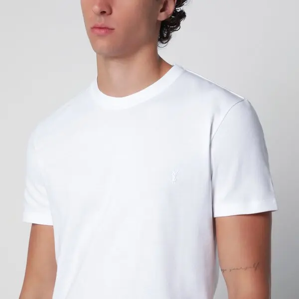 Saint Laurent Cassandre T-shirt In Cotton