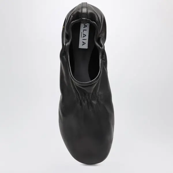 Alaïa Soft Slippers In Leather