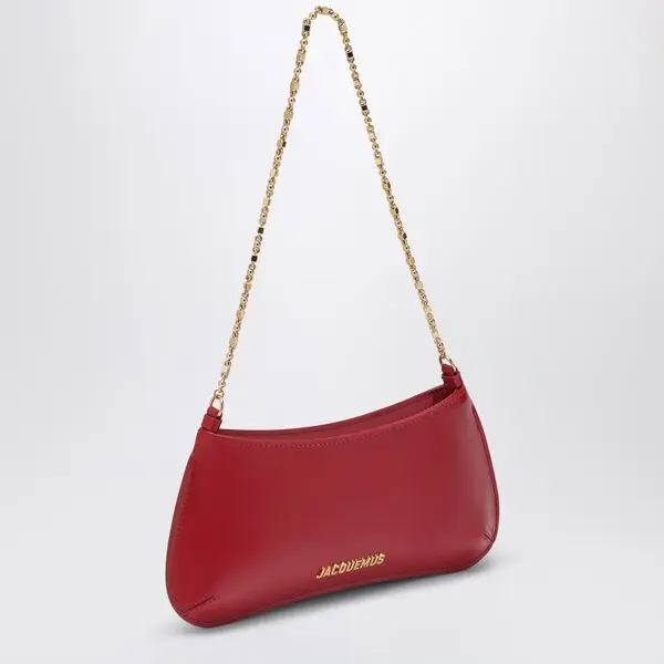 Jacquemus Le Bisou Chaine Patent Leather Bag