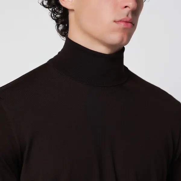 DRUMOHR Turtleneck Sweater In Wool