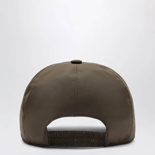 Loro Piana Baseball Cap Sequoia Ivory In Polyamide