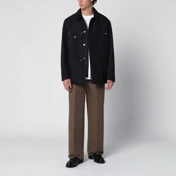 Prada Jacket With Corduroy Collar
