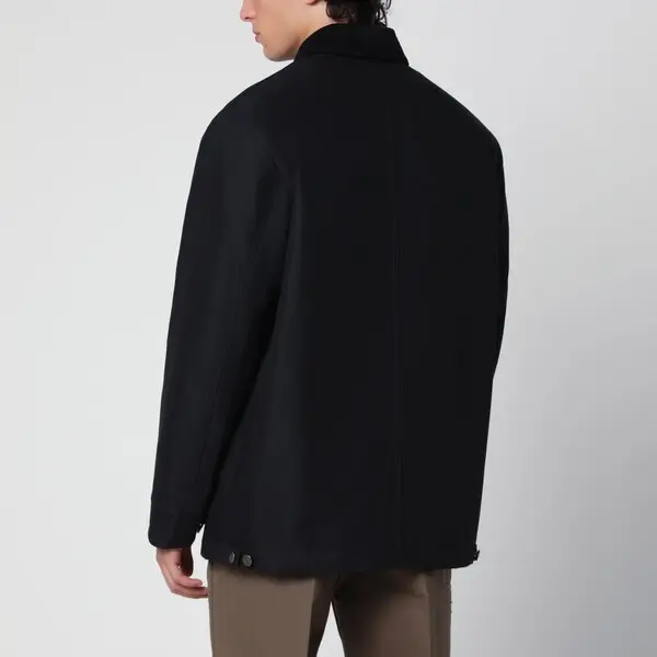 Prada Jacket With Corduroy Collar