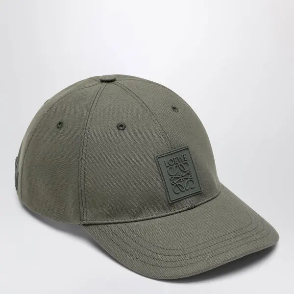Loewe Khaki Hat With Anagram Logo