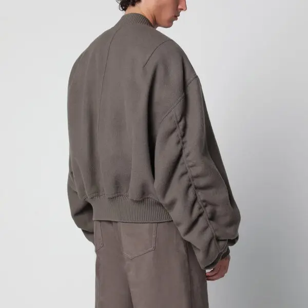 Rick Owens Wool Bomber Jacket - Grey