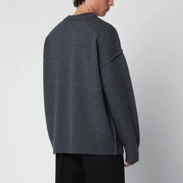 AMI Paris Dark De Coeur Sweater