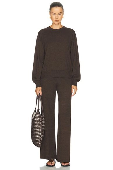 Eterne Brock Cotton Cashmere Sweater