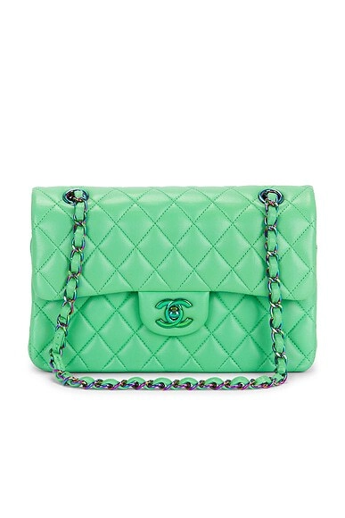 Chanel Lambskin Small Classic Double Flap Bag