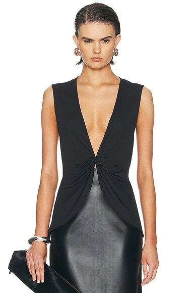 EAVES Emil Top - Black