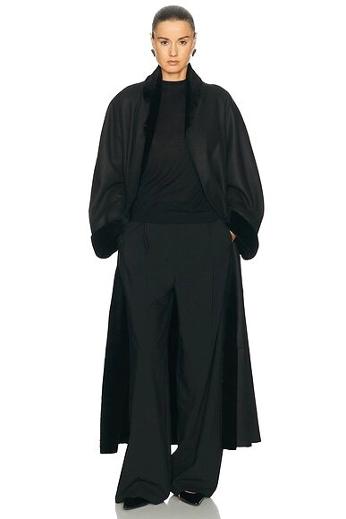 Nour Hammour Dorian Shearling Coat
