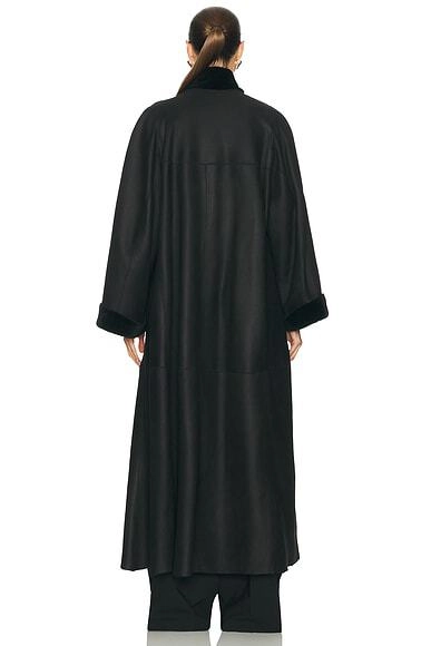 Nour Hammour Dorian Shearling Coat