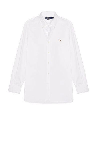Polo Ralph Lauren Pinpoint Dress Shirt - White
