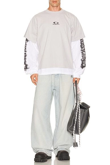 Balenciaga Piping Details Jean