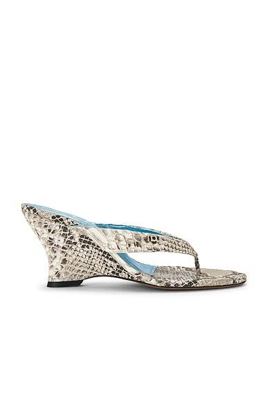 NOU Puff Wedge Sandal