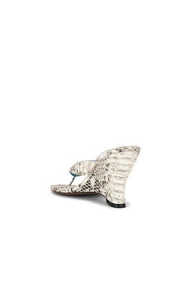 NOU Puff Wedge Sandal