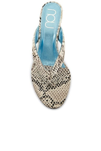 NOU Puff Wedge Sandal