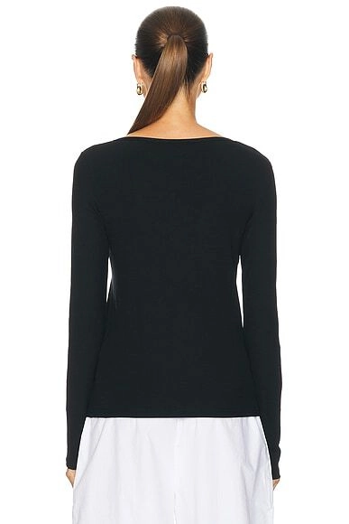 DEIJI STUDIOS Asymmetrical Shoulder Tie Top