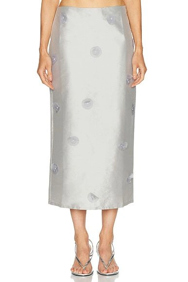MARLIES GRACE Marlies Skirt - Silver Grey