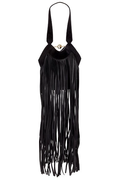 Khaite Lotus Nano Fringe Tote Bag